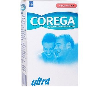 Corega Denture Adhensive Powder formulation Zinc Free Ultra effect ...
